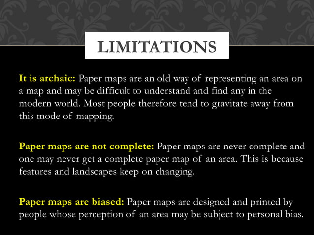 Advantages and limitations of paper maps.pptx