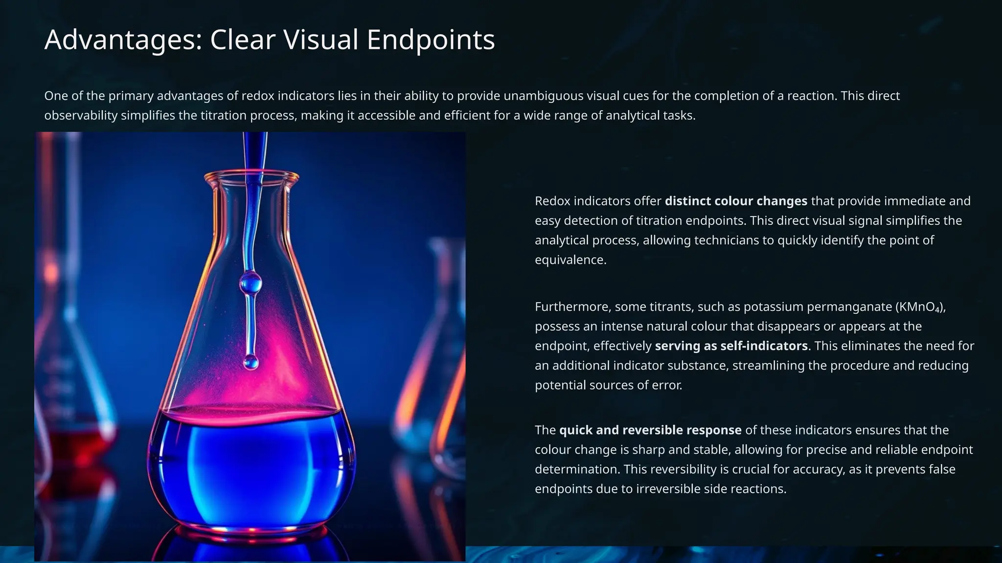 Advantages and Limitations of Using Redox Indicators in Experiments.pptx