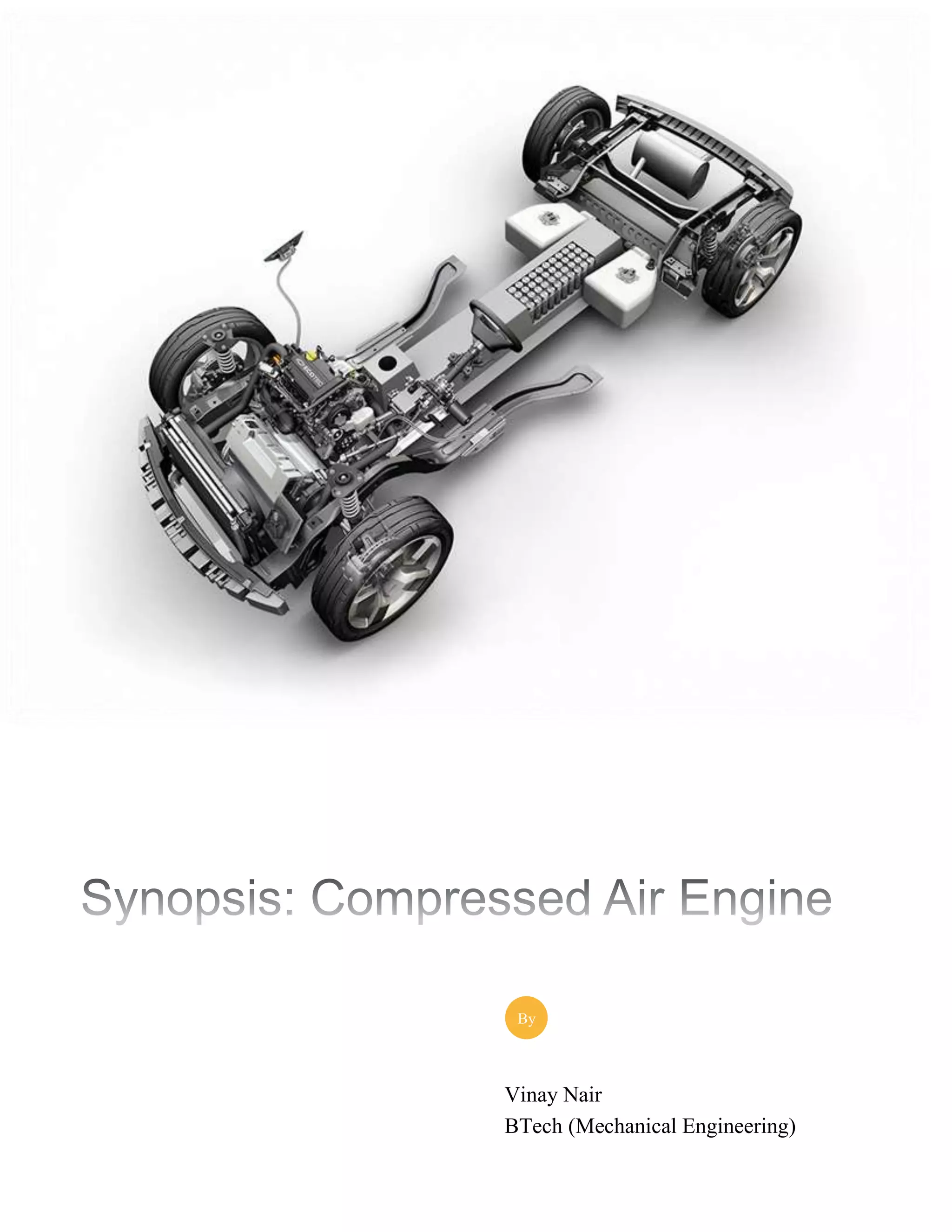 Synopsis | Compressed Air Engine | PDF