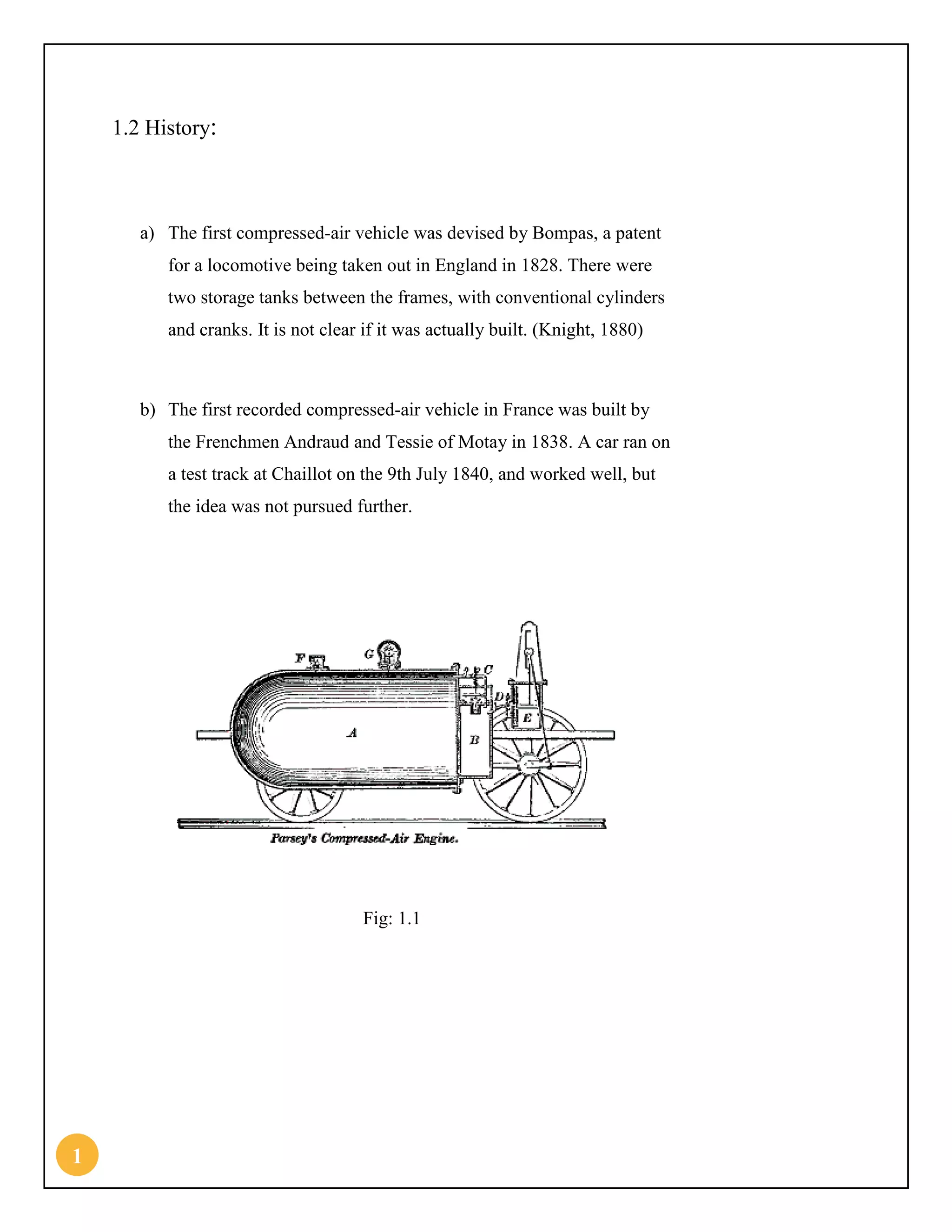 Synopsis | Compressed Air Engine | PDF