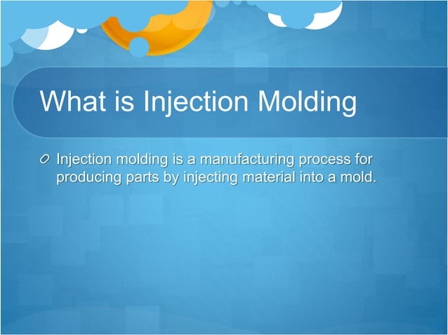 Advantages and Disadvantages of Injection Molding | PPT | Free Download