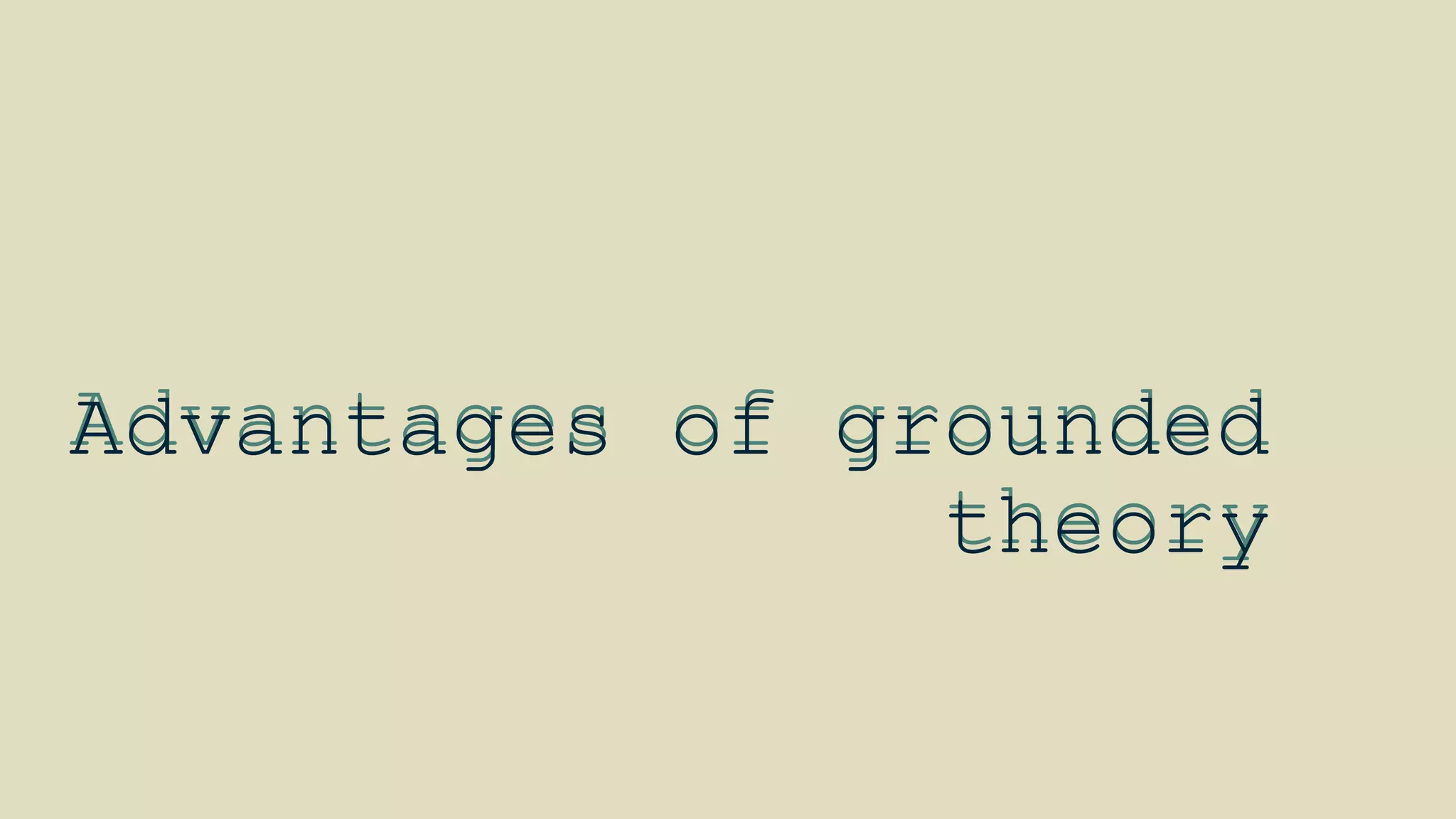 Grounded Theory Research Grade 11 | PPTX
