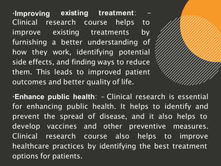 Advantages & Disadvantages of Clinical Research.pptx