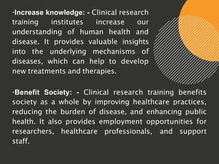 Advantages & Disadvantages of Clinical Research.pptx