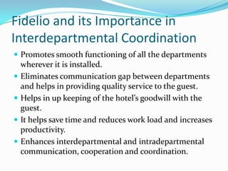 Advantages & disadvantages of fidelio | PPTX