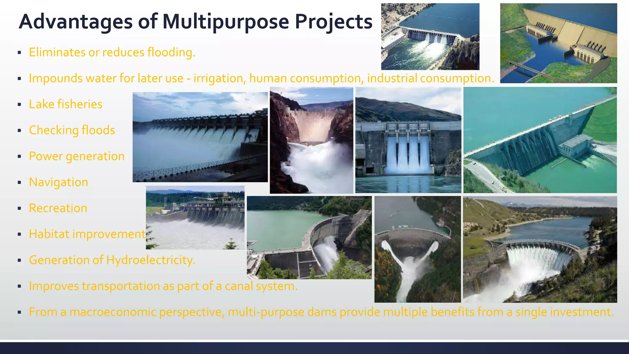 Advantages and Disadvantages of Multipurpose Projects | PDF