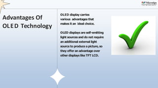 Advantages & Disadvantages of OLED Technology | PPTX | Consumer ...