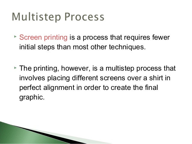 Advantages Disadvantages Of Cmyk Screen Printing