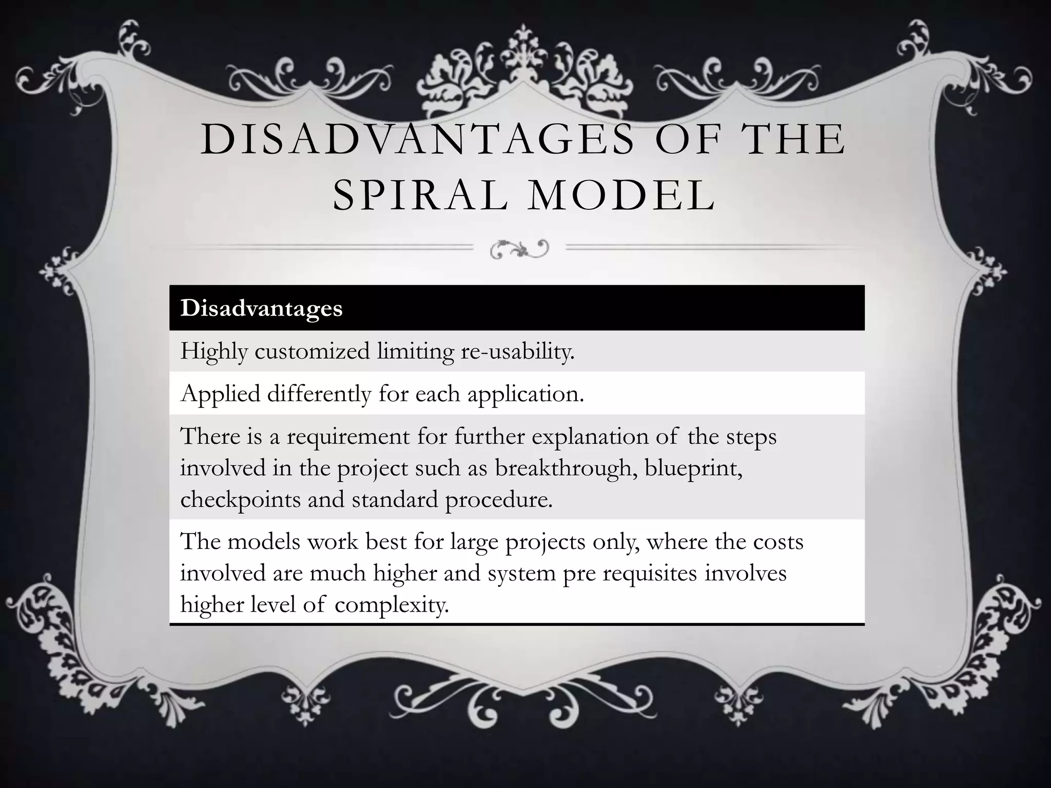 Advantages & disadvantages of system life cycles | PPTX