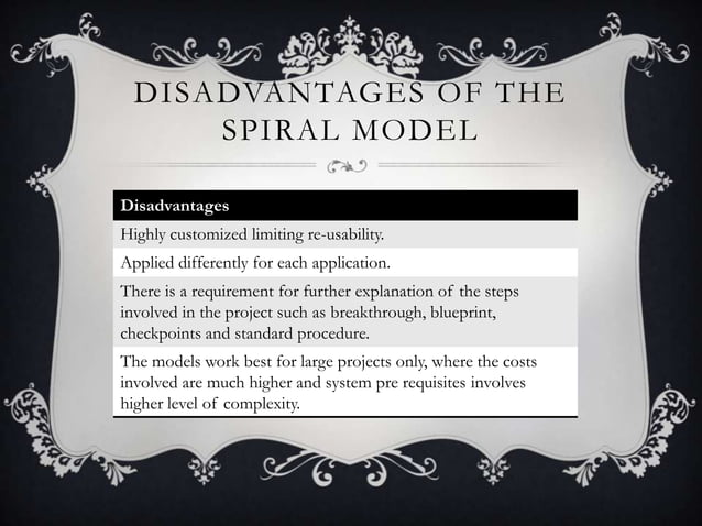 Advantages & disadvantages of system life cycles | PPTX | Web ...