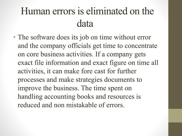 Advantages & disadvantages of tally | PPTX | Shareware and Freeware | Computer Software and ...