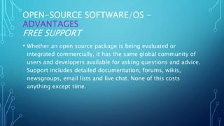 Advantages & Disadvantages (Open-Source vs. Proprietary Software) | PPTX