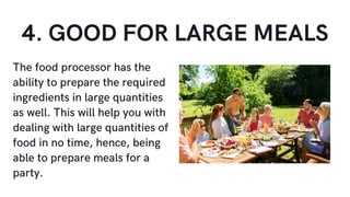 Advantages of a Food Processor.pptx