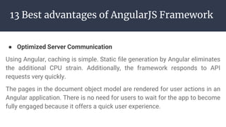 Advantages of AngularJS | PPT