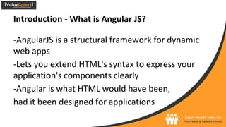 Advantages of angular js for development | PPT