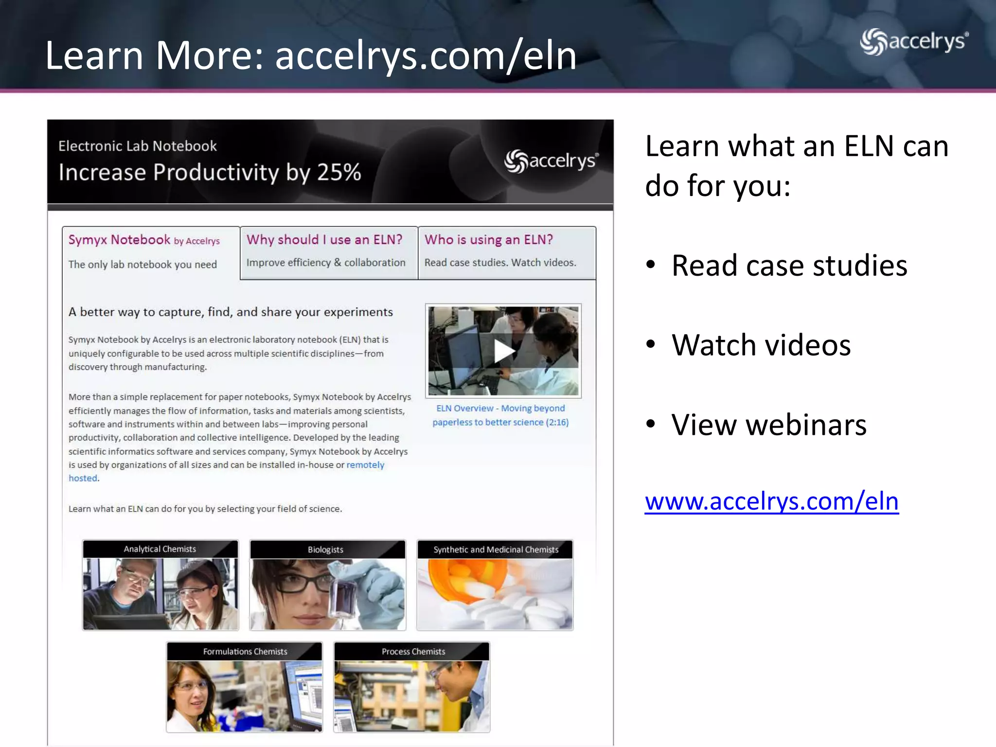 Advantages of a Paperless Laboratory with an ELN | PPTX