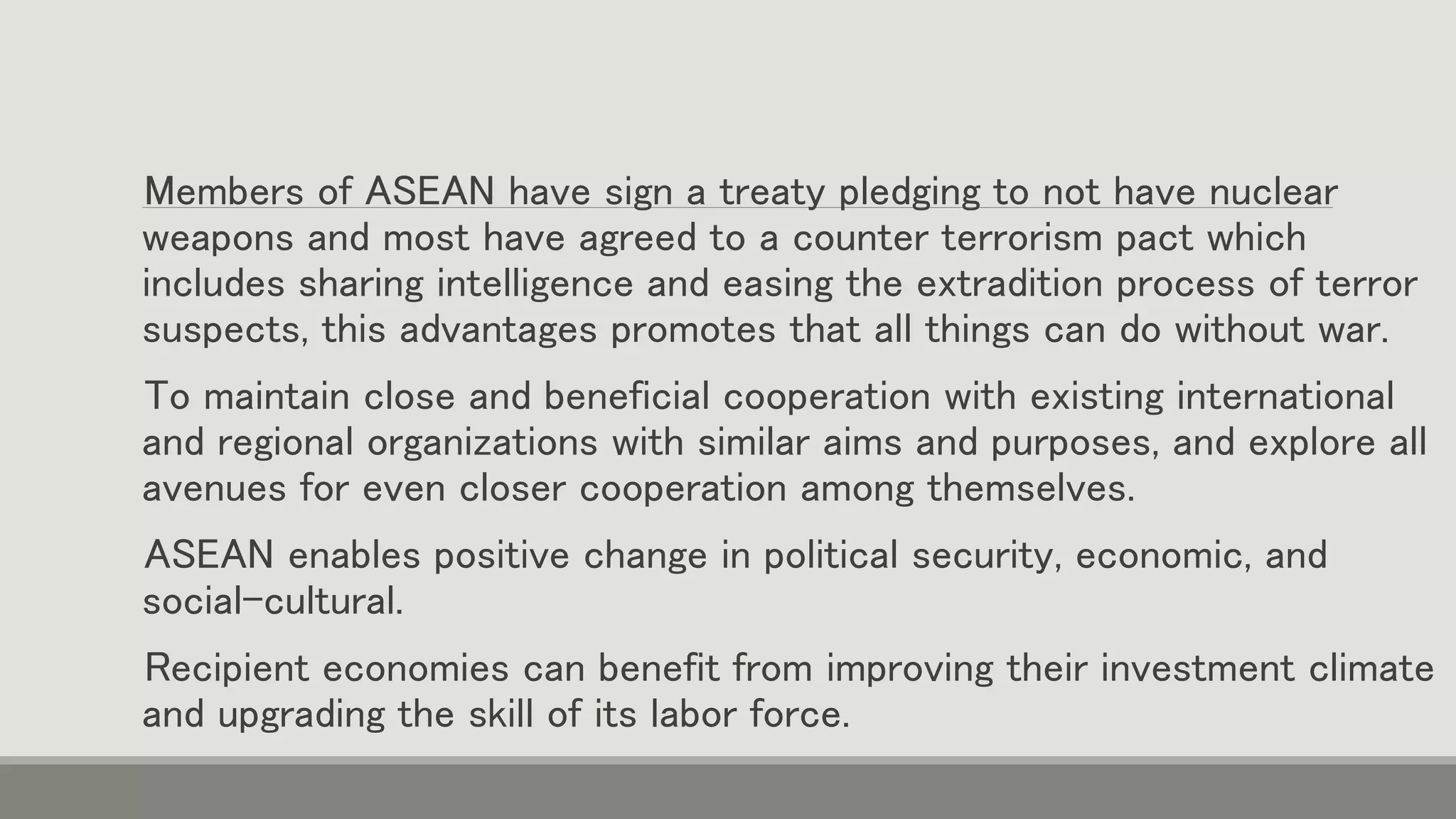 Advantages of ASEAN Integration (2nd Report).pptx