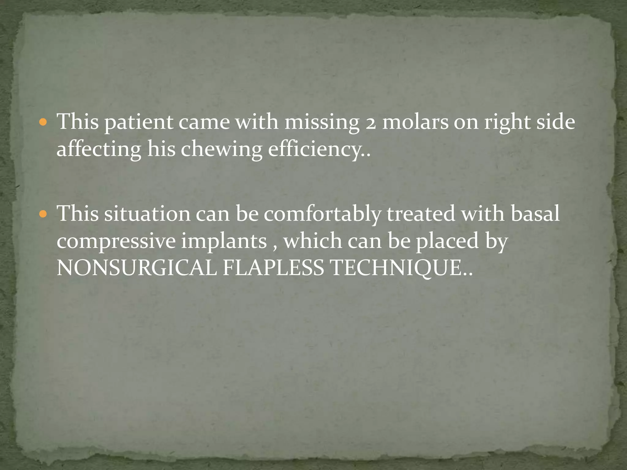 Advantages of basal compressive implants | PPTX