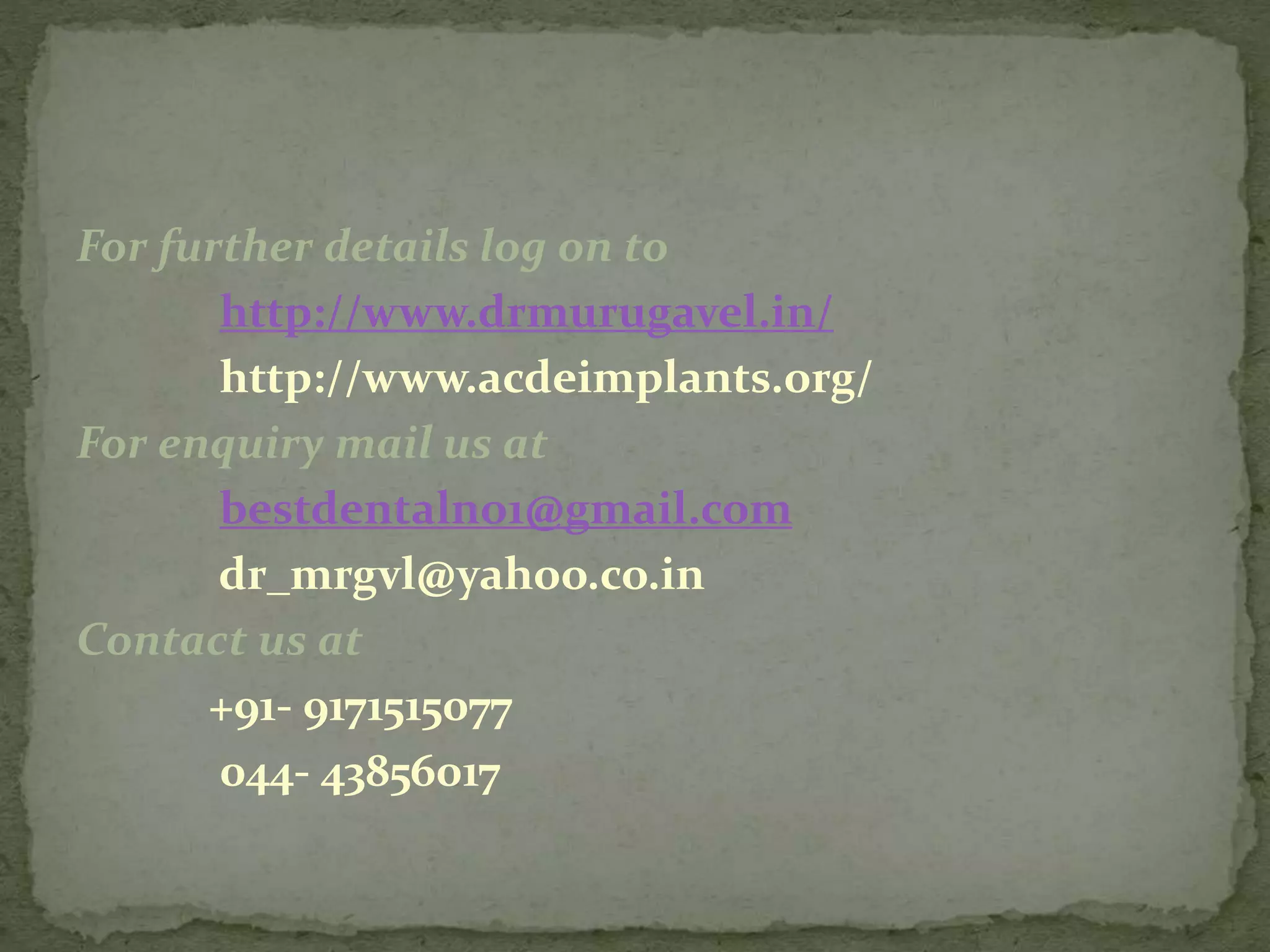 Advantages of basal compressive implants | PPTX