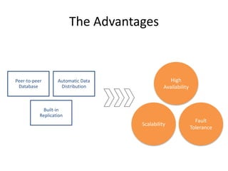 Advantages of Cassandra's masterless architecture | PPTX
