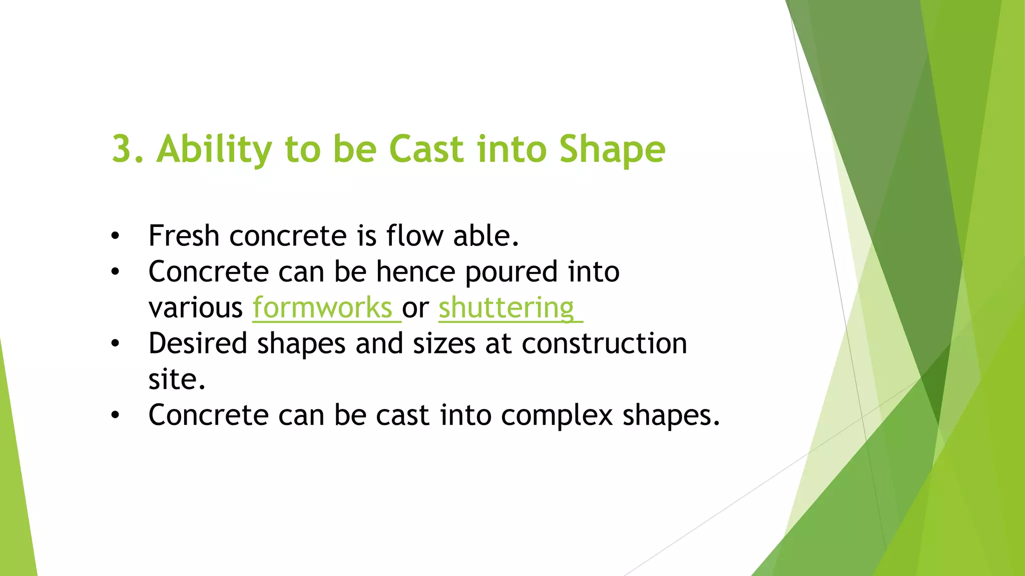 Advantages of concrete | PPTX