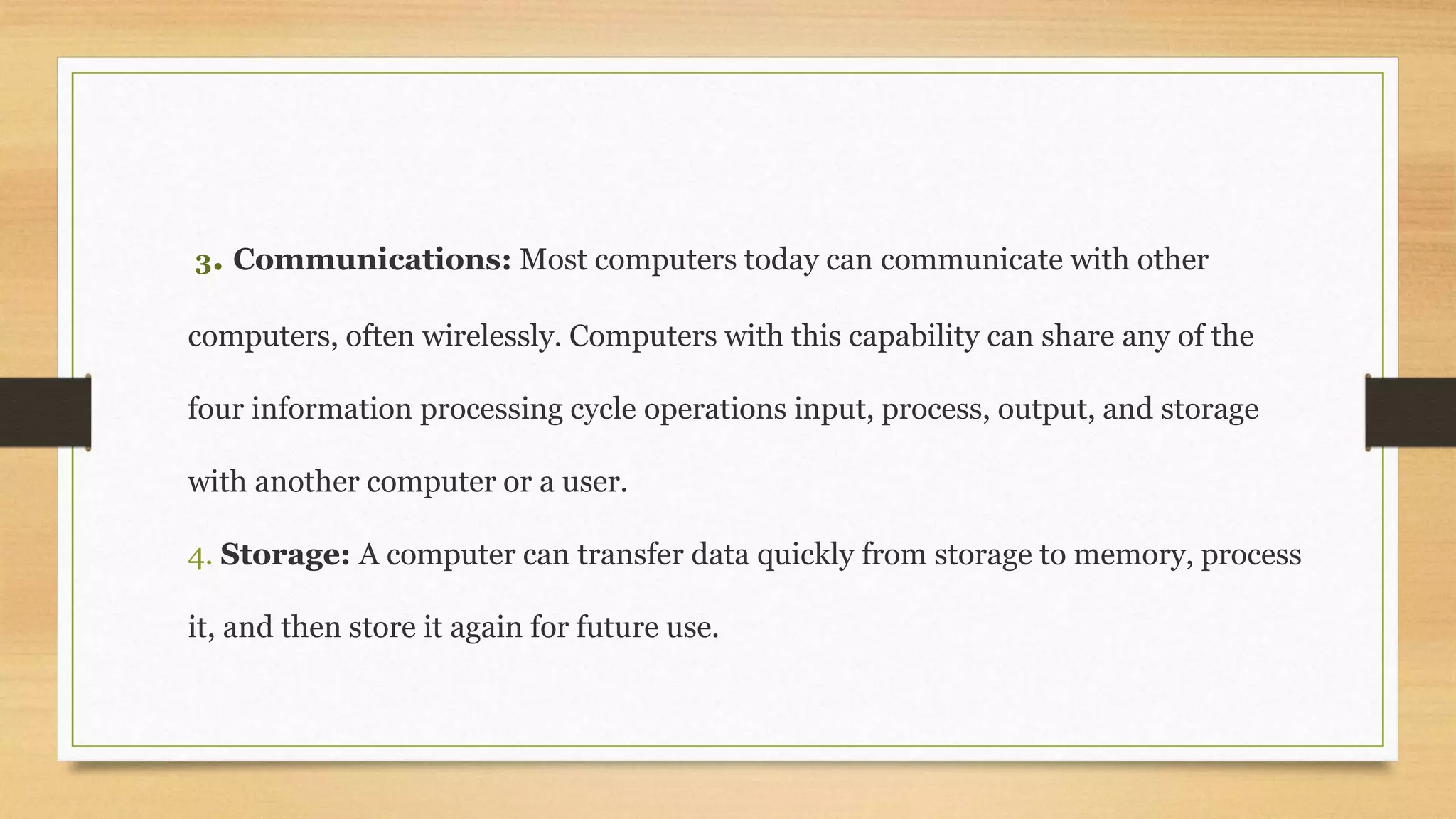 Advantages of disadvantages of using the computer | PPTX | Internet for ...