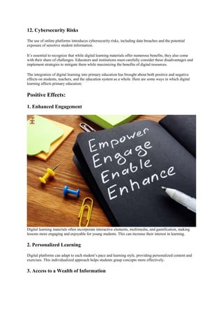 9 Best Advantages of Digital Learning Materials for Primary School ...