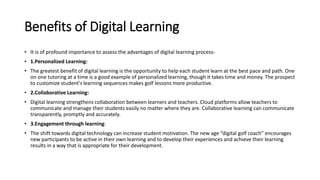Advantages of digital learning platforms | PPT