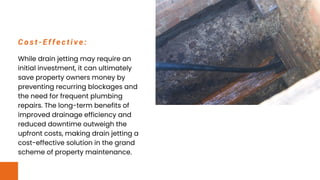 Unveiling the Superiority of Drain Jetting: Exploring Its Advantages | PDF