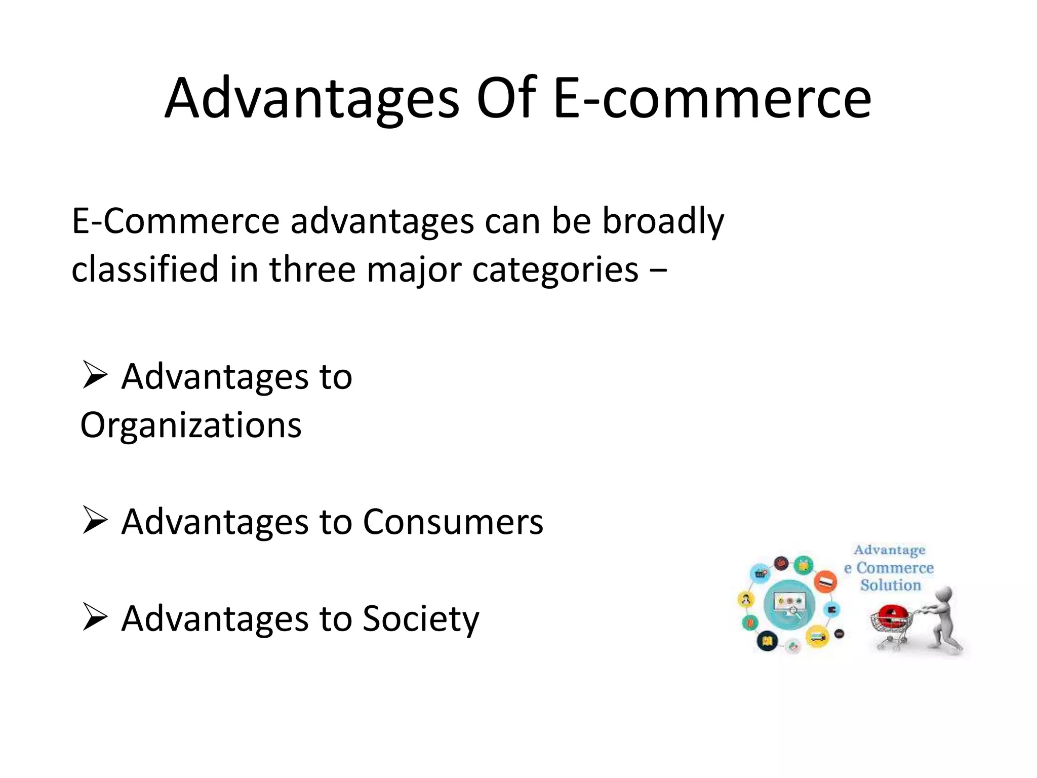 Advantages of e commerce | PPTX