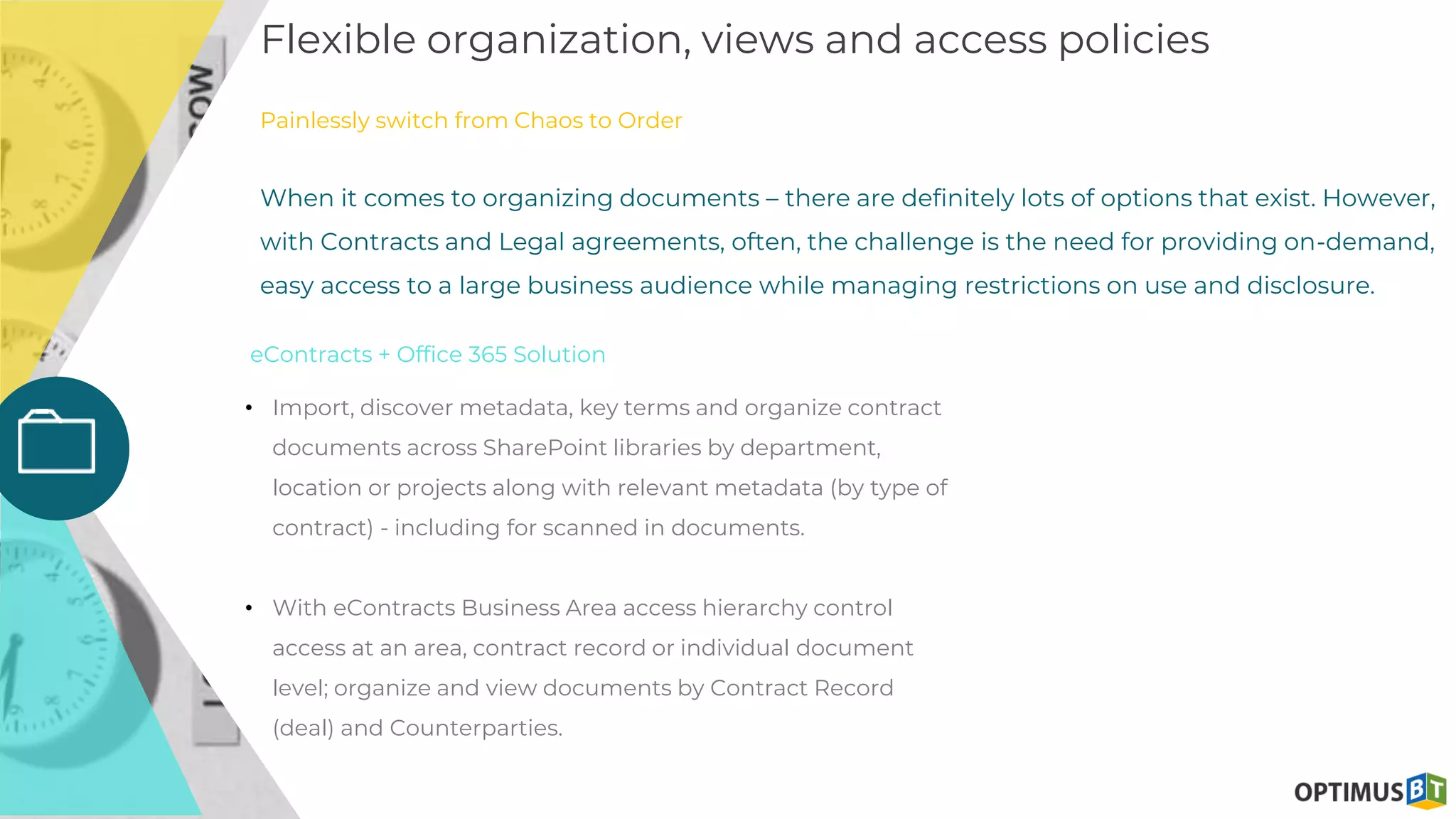 Advantages of econtract +office 365 integrated contract management | PPTX