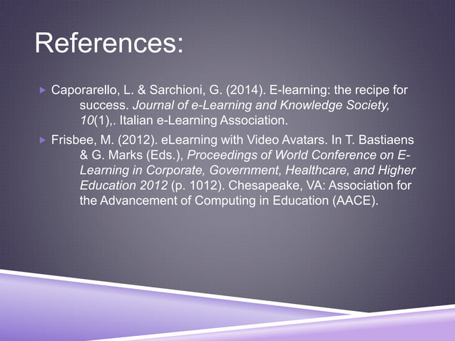 Advantages of elearning summary | PPT