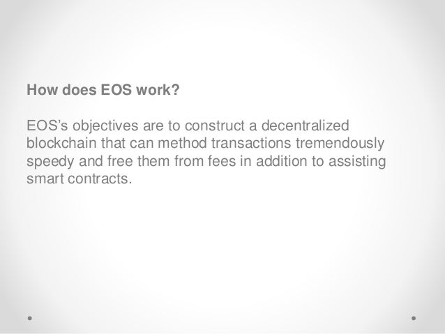 Advantages of EOS coin – How To Buy EOS In Canada? | PPT | Free Download