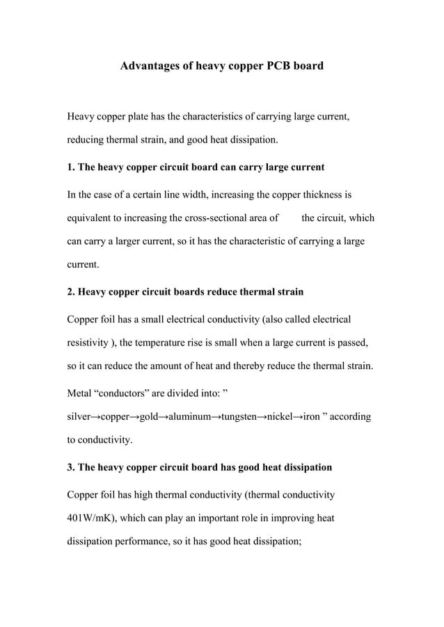 Advantages of heavy copper PCB board.pdf
