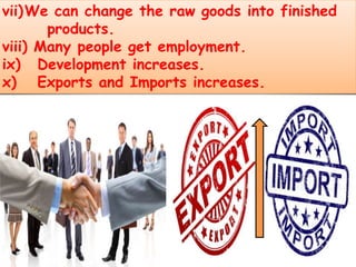 Advantages of industrial development | PPTX