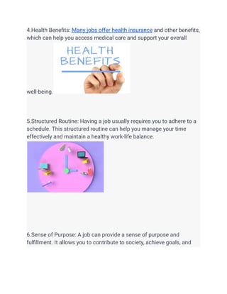 Advantages of job | PDF