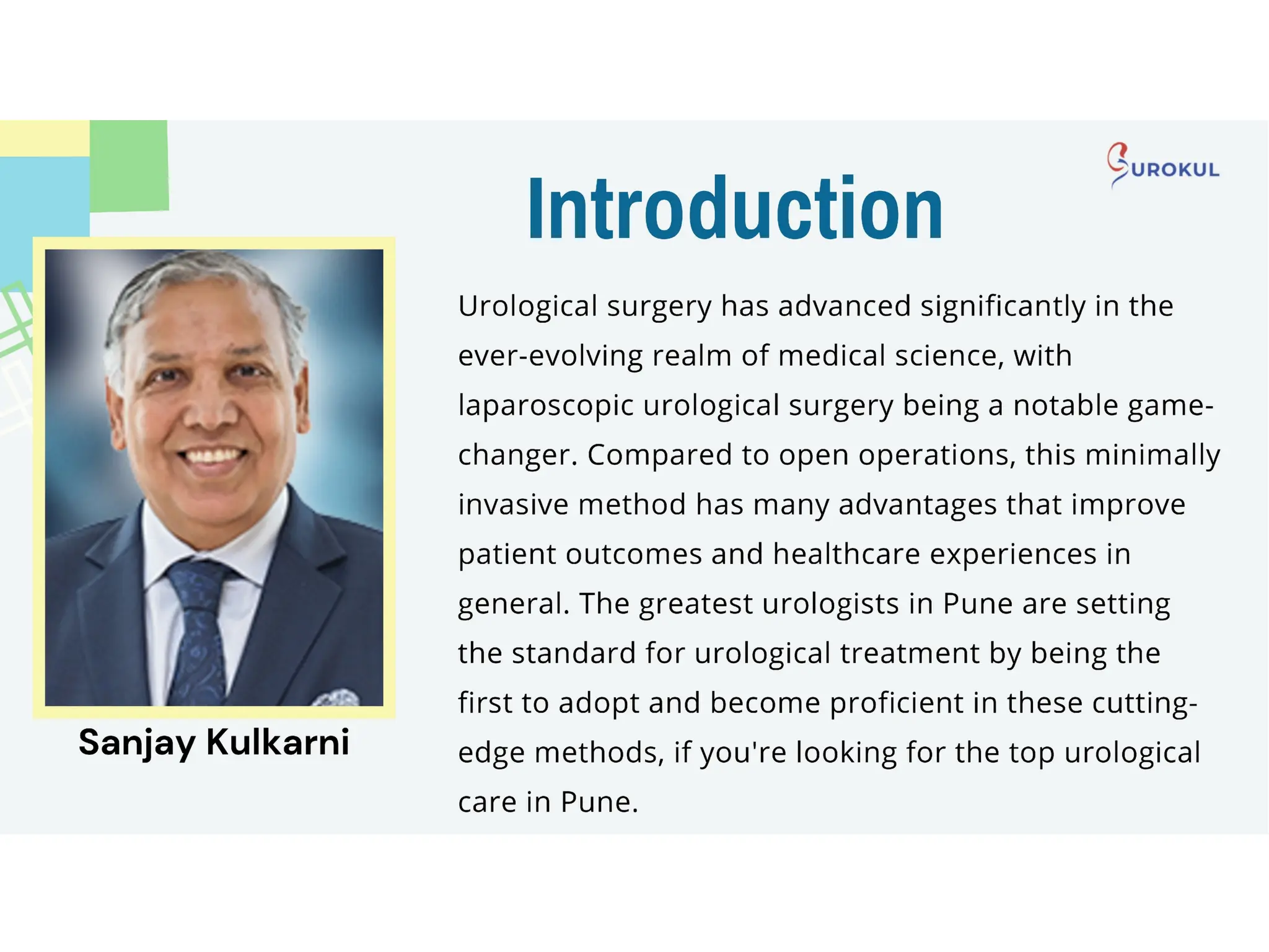 Advantages of Laparoscopic Urological Surgery Modernizing Treatment ... Advantages of Laparoscopic Urological Surgery Modernizing Treatment ...