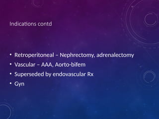Introduction to laparoscopic surgery | PPT