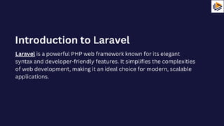 Advantages of Laravel Development Services | PPT