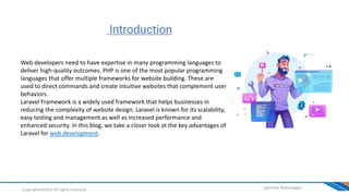 Advantages Of Laravel For Your Web Development.pdf