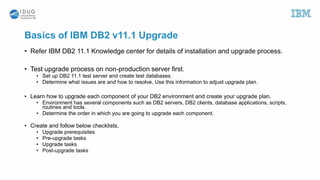 Advantages of migrating to db2 v11.1 | PDF | Databases | Computer Software and Applications