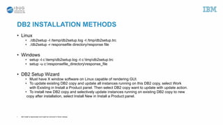 Advantages of migrating to db2 v11.1 | PDF | Databases | Computer Software and Applications