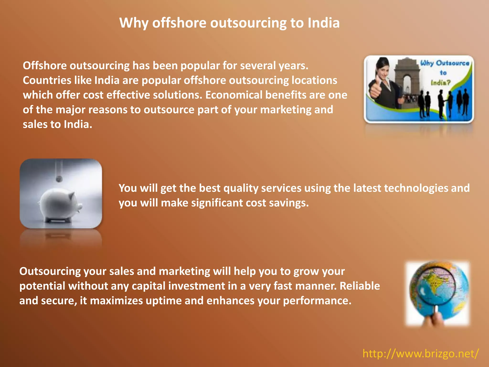 Advantages of offshoring to india | PPT