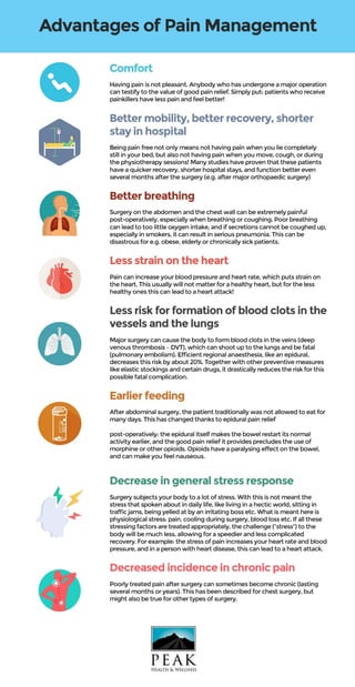 Advantages Of Pain Management | PDF