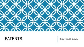 Advantages of patenting | PPTX