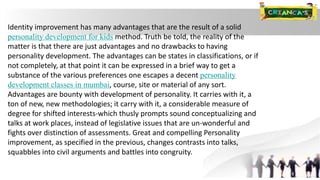 Advantages of personality development | PPTX