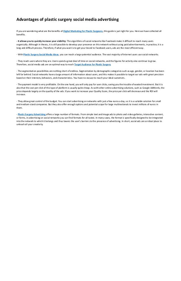 Advantages Of Plastic Surgery Social Media Advertising pdf advantages-of-plastic-surgery-social-media-advertising-pdf