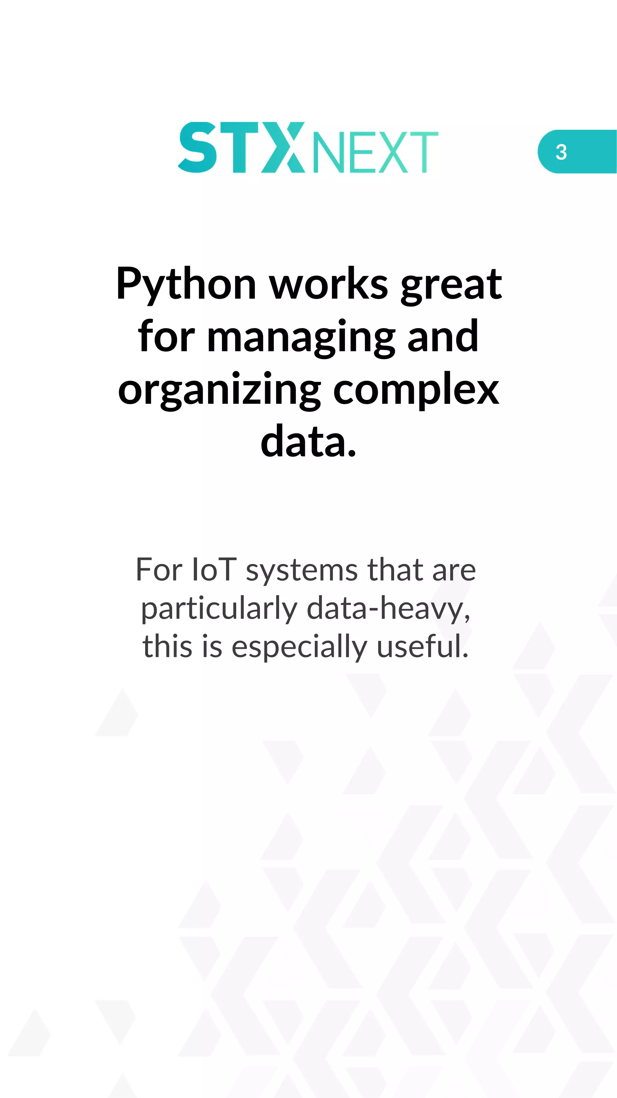 Advantages of python for the internet of things | PDF