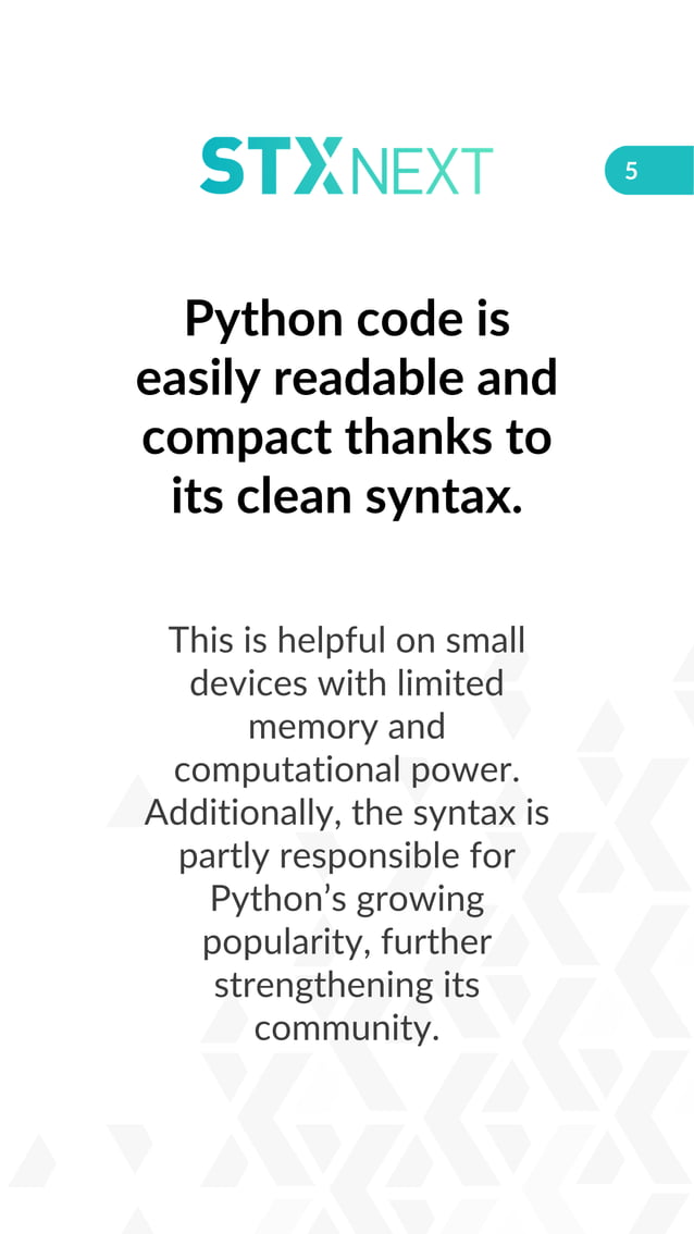 Advantages of python for the internet of things | PDF