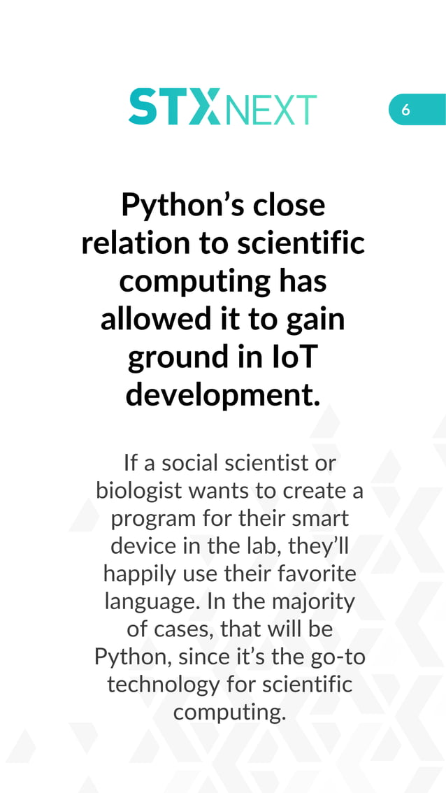Advantages of python for the internet of things | PDF